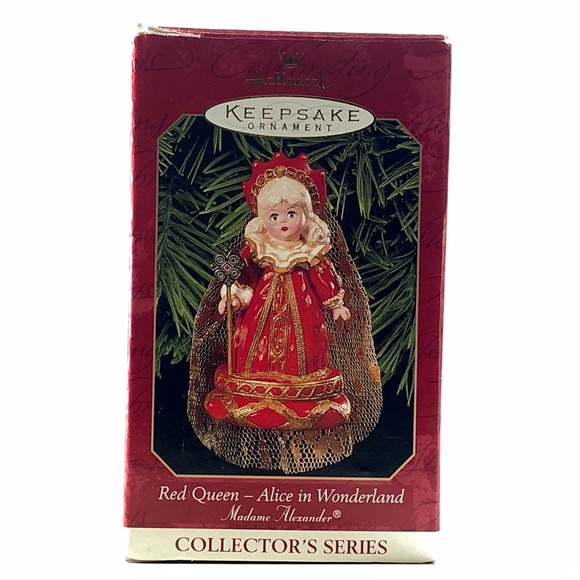 Hallmark | Holiday | Euc Hallmark Red Queen Alice Wonderland Ornament ...